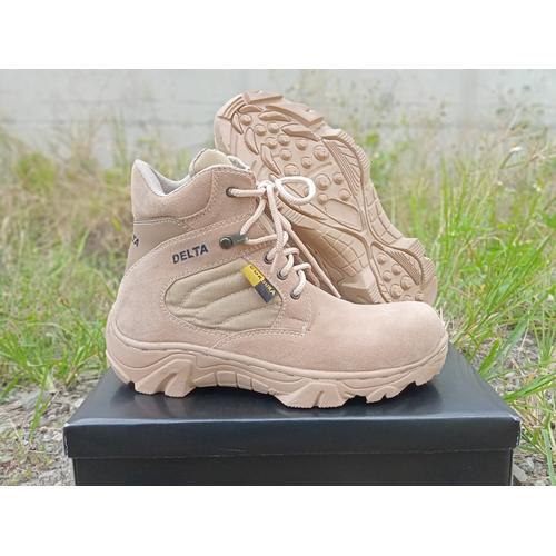 Jual sepatu safety pria/wanita DELTA ujung besi - Hitam, 37 - Kota ...