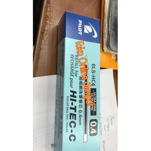 Jual Refill Pilot Hi Tech 0.4 isi pulpen Hi-Tec-C 0,4mm HitecH 04 ...