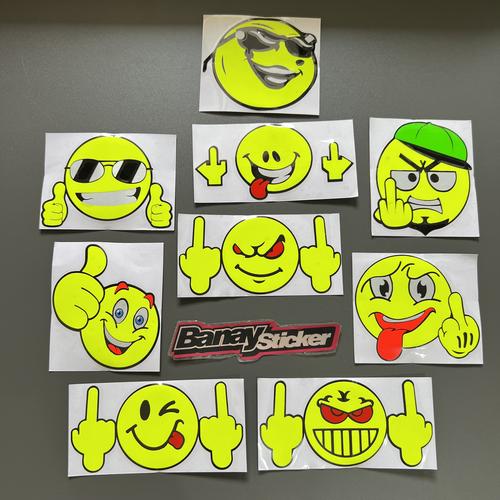 Jual STICKER STIKER SMILE JDM STABILO CUTTING - A - Jakarta Timur ...