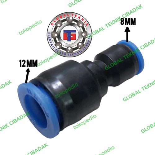 Jual BPG 12-8 MM FITTING ANGIN SAMBUNGAN KOMBINASI LURUS 12MM X 8MM ...