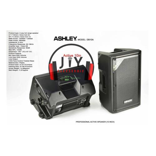 Jual Speaker Active Aktif Ashley 10 inch DB 10A DB-10A DB10A (1 set ...