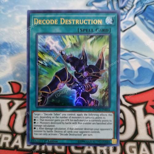 Jual yugioh decode destruction original - Jakarta Barat - Jprimary ...