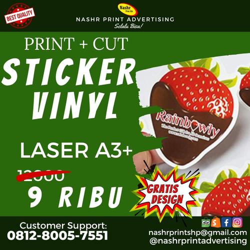 Jual CETAK STICKER LABEL, CETAK STICKER VINYL, STICKER WATERPROOF ...
