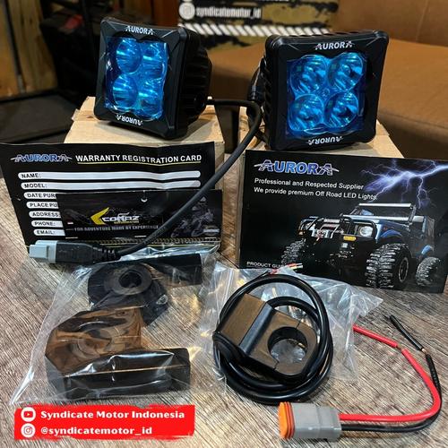 Jual Lampu Spotlight AURORA 20W 4Led offroad motorcycle - Jakarta Timur ...