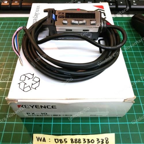 Jual Keyence PX-10 PX10 Heavy duty Photoelectric Sensor Amplifier Cable ...