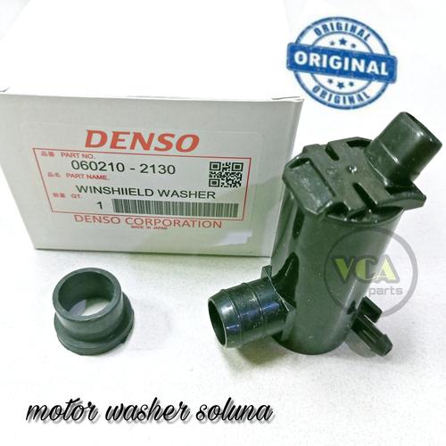 Jual MOTOR WASHER UNTUK MOBIL SOLUNA MERK DENSO NO PART : 060210 - 2130 ...
