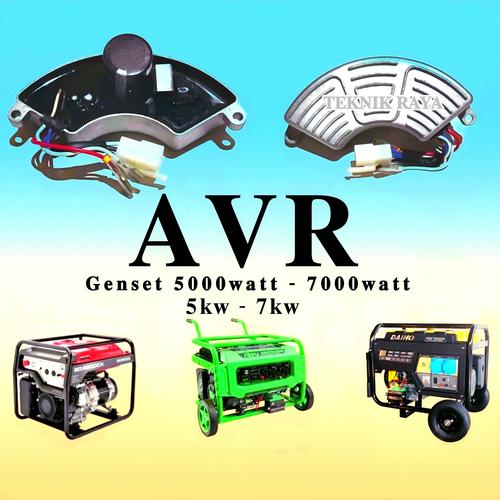 Jual AVR sabit genset 5000 6000 7000 8000watt 5 kw - 450v-680uf - Kota ...
