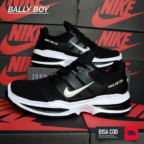 Jual Sepatu Pria Sekolah Jordan Olahraga Sneakers Terbaru Hitam Terbaru ...