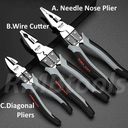 Jual Tang Multifungsi 9 inch / Tang Potong / Tang Serbaguna Chrome - A ...