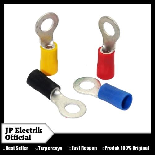 Jual Kabel Skun Ring Insulated 6mm M5/Skun Ring RVS 5.5 - 5 Isolasi ...