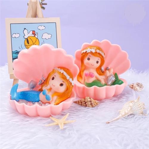 Jual CCM12 Cake Topper Mermaid 3D Mutiara Putri Duyung Seashell Dekor ...