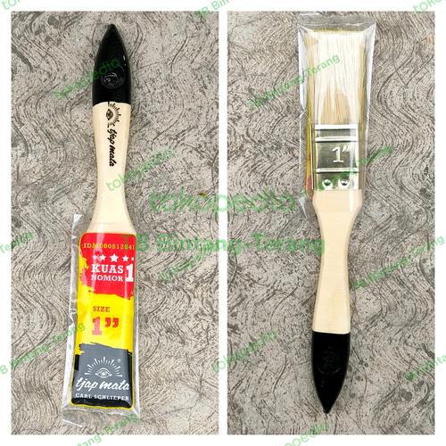 Jual KUAS CAT 1" INCH GAGANG KYU TJAP MATA KULITAS BINTANG LIMA - Kota ...