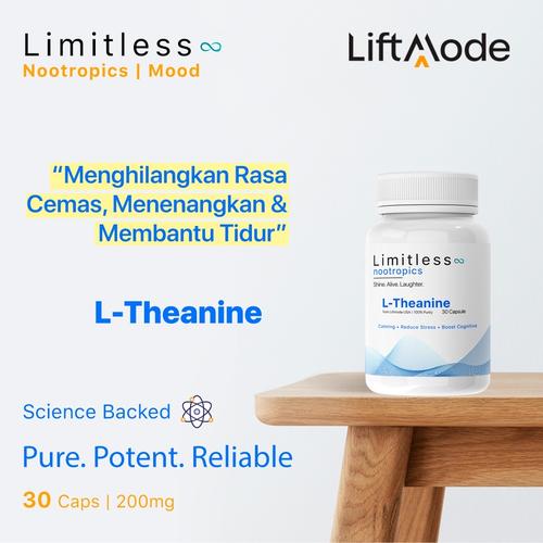 Jual LiftMode : L-Theanine 30 Kapsul - Alleviate Stress & Fall Asleep ...