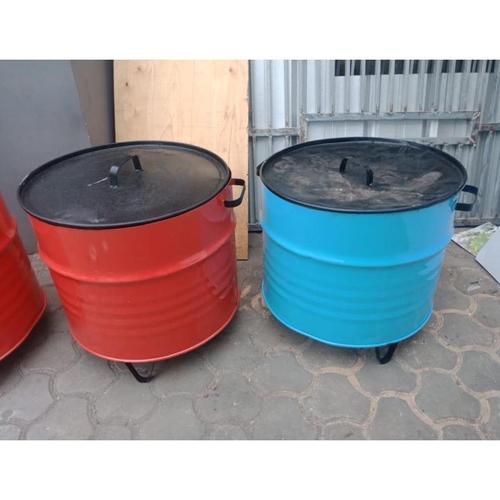 Jual Drum Besi Sampah / Pot Bunga Besi / Pembakaran Sampah Volume 100 ...
