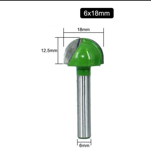 Jual Mata Profil Router CNC Setengah Lingkaran Round Bottom Shank 6mm ...