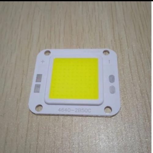 Jual mata chip led 50w komponen lampu jalan pju sorot 50w 50 w modul ...