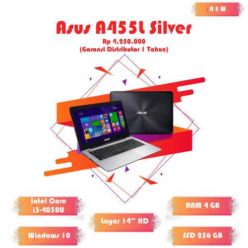 Jual Asus A455L Core i3 RAM 4GB SSD 256GB 14" HD Windows 10 4 jutaan ...