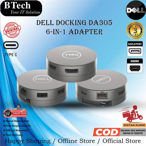 Jual Dell DA305 6-in-1 USB-C Multiport 4K Adapter - Jakarta Pusat ...
