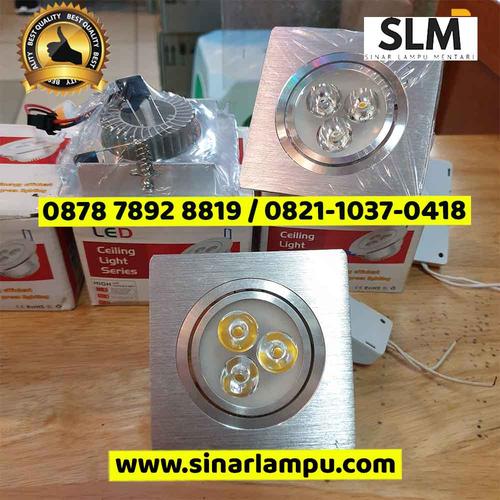 Jual Lampu Downlight LED 3 Watt Bentuk Kotak - Putih - Jakarta Barat ...