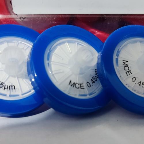 Jual MCE Cellulose Syringe Filter, porosity: 0.45μm, diameter: 25mm ...