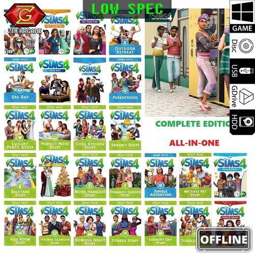 Promo THE SIMS 4 Ultimate Full Pack/THE SIMS 3/THE SIMS 2 PC GAME ...