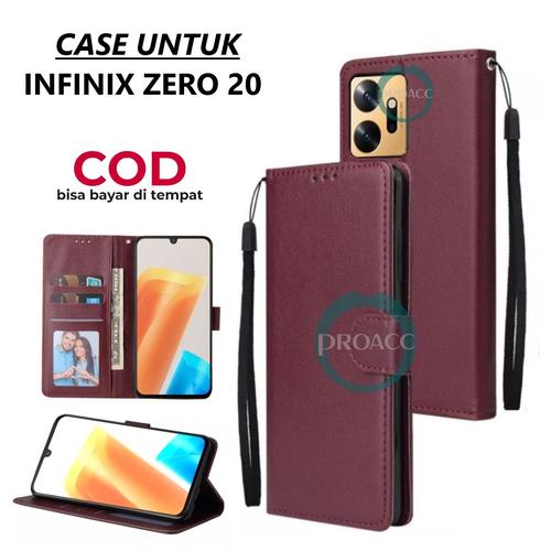 Jual Flip Wallet FOR INFINIX ZERO 20 casing standing cover case ...
