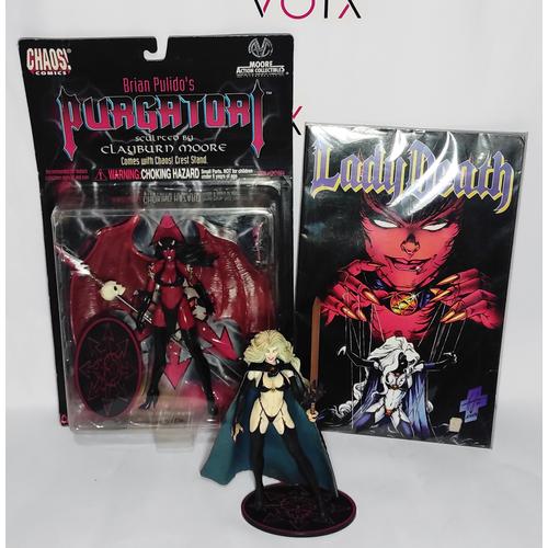 Jual lady death dan purgatory action figure bonus komik set - Kota ...