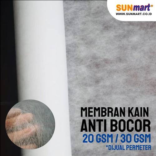 Jual MEMBRAN ANTI BOCOR / KASA SERAT TISSUE KAIN WATERPROOFING 30GSM ...