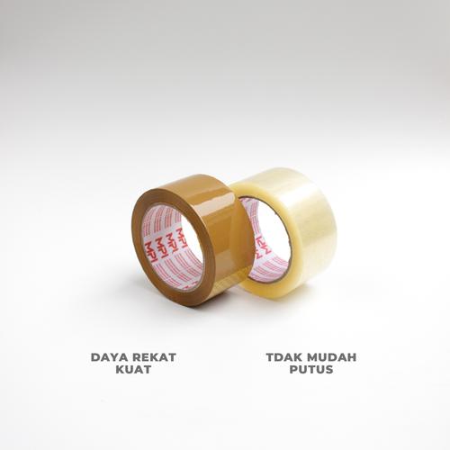 Jual Lakban Bening - Lakban Cokelat 48 mm x 100 Yard Master Pack ...