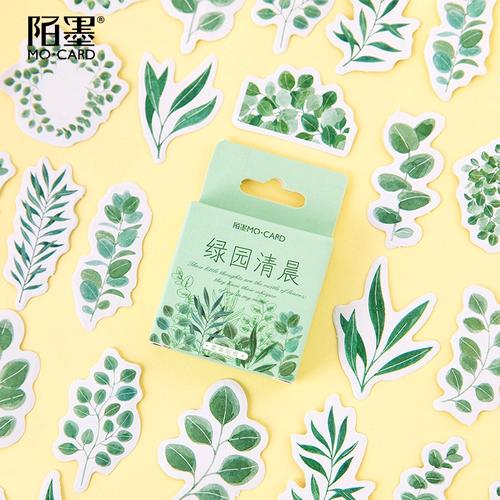 Jual Sticker Stiker Plant Leaf Tanaman Flower Bunga Fall Winter 45 pcs ...
