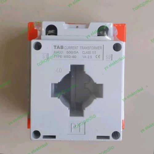 Jual Current Transformer CT 600/5A MSQ 40 - Jakarta Pusat - ys ...