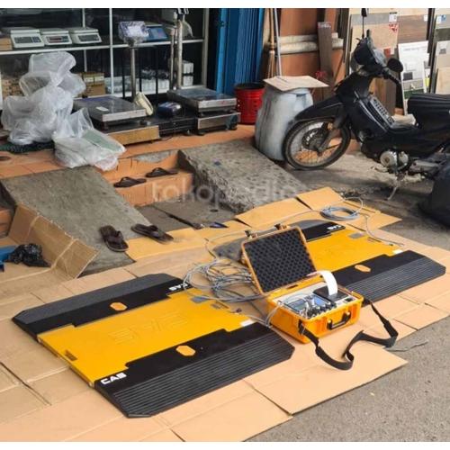 Jual TIMBANGAN MOBIL PORTABLE TRUCK SCALE 1 INDICATOR 2 PAD CAP. 30T ...