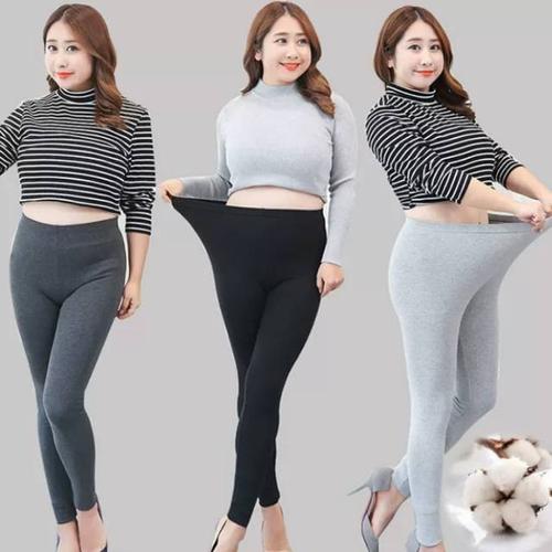 Promo Leging Dewasa kaos rayon panjang Senam legging wanita Jumbo polos ...
