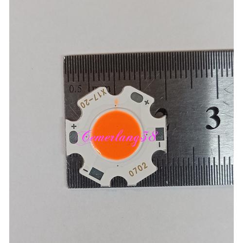 Jual HPL 7W COB / High Power Merah 10-20 mm LED 7 Watt Chips On Board ...