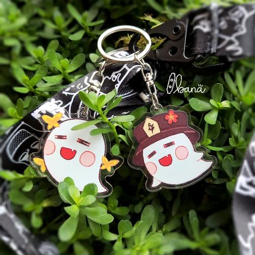 Jual Keychain Hutao Genshin Impact Bootao | by BANA - Bertopi-Ring ...