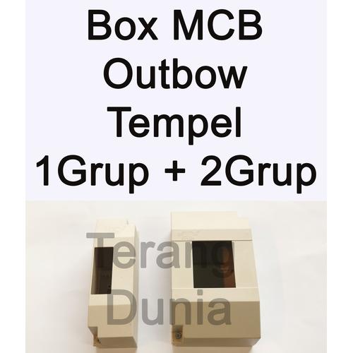 Jual Box MCB 1 Grup Outbow Box MCB Tempel Box MCB 2 Grup Outbow Box MCB ...