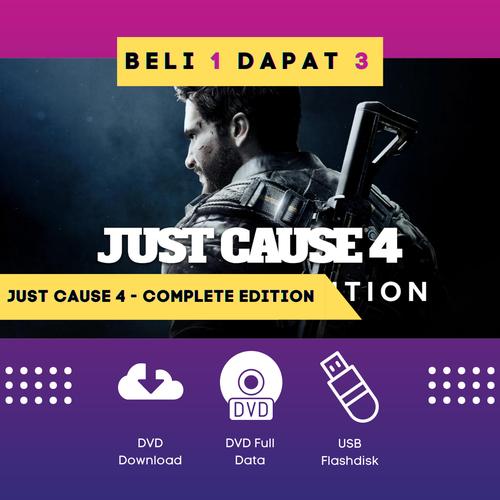 Jual JUST CAUSE 4 - COMPLETE EDITION PC + Series | Game PC Original ...
