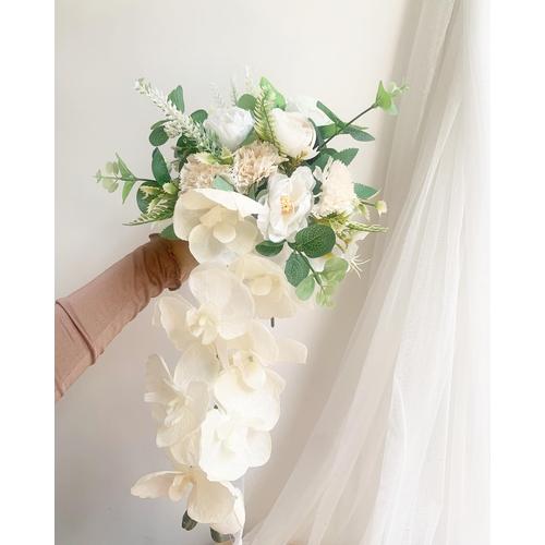 Bunga Buket Wedding Cara Membuat Buket Bunga Anggrek Juntay Wedding