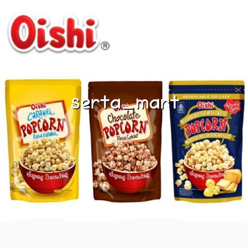 Jual Oishi Popcorn Belgian Butter Cheese Caramel / Chocolate 100gr ...