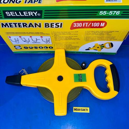 Jual METERAN PLAT TANCAP 100 METER SELLERY METERAN BESI ROL 100M - Kota ...