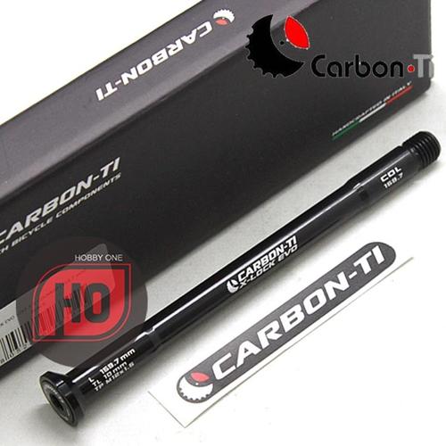 Jual Carbon Ti X-Lock EVO 12x1.5 X-Colnago 159.7mm Black Thru Axle TA ...