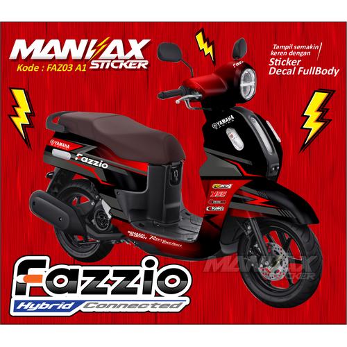Jual DECAL FAZZIO 2022 FULL BODY - STRIPING YAMAHA FAZZIO - STICKER ...