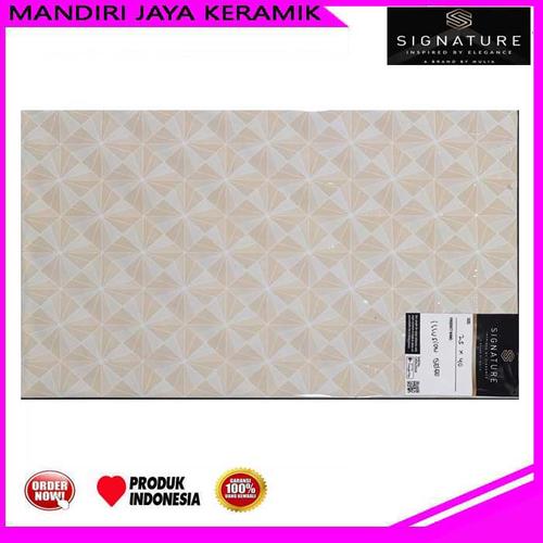 Jual Mulia Signature Illusion Series 25x40 KW1 - Kota Bekasi - Mandiri Jaya Keramik | Tokopedia
