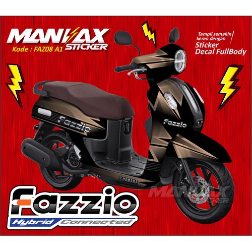 Jual Sticker Decal Yamaha FAZZIO Fullbody Striping FAZZIO 2022 Stiker ...