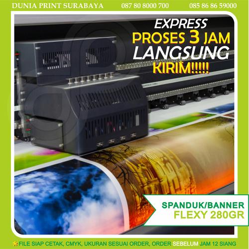Jual Banner Express Spanduk Banner Outdoor Vinyl Flexy 280 Vinyl ...