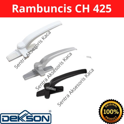 Jual Rambuncis Jendela/Casement Handle Aluminium Dekkson CH 425 WH-L/R ...