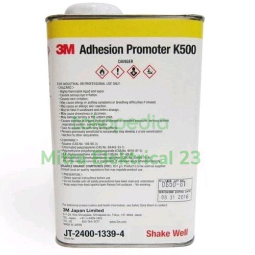 Jual 3M K500 Adhesion Promoter 1Liter Penguat Double Tape Acrylic ...