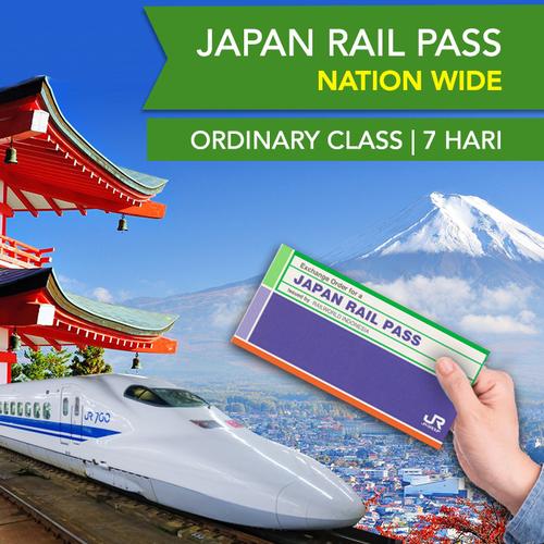 Promo Japan Rail Pass Wide Nation Ordinary Class by Pantravel - Ordinary Class, 7 Hari Cicil 0% ...