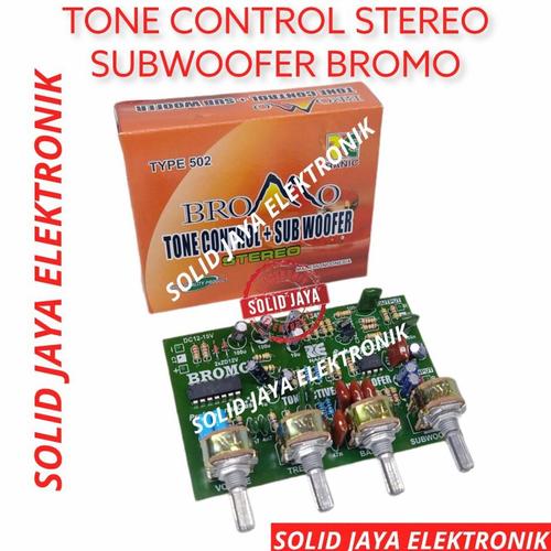 Jual Tone Control Stereo Plus Subwoofer Bromo Ranic - Tone Control ...