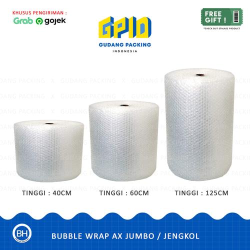 Promo (GOSEND/GRAB) Bubble Wrap Jumbo/ AX / Jengkol 50 m - 40 cm - Jakarta Barat - GPID Gudang ...